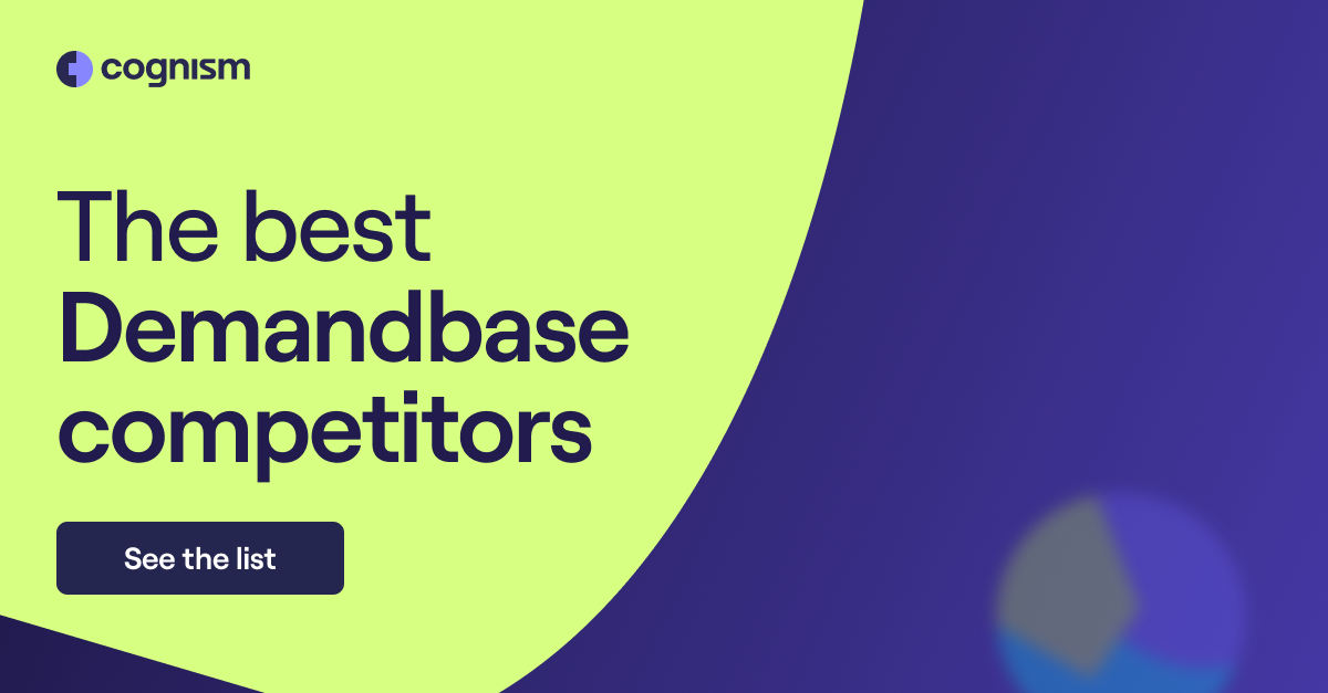 Best 6 Demandbase Competitors & Alternatives Reviewed [2026]